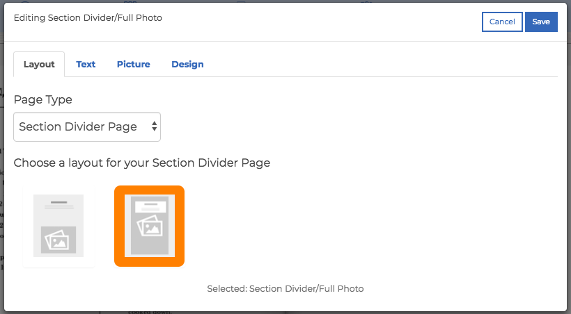 Organizing Your Cookbook using Section Dividers – CreateMyCookbook
